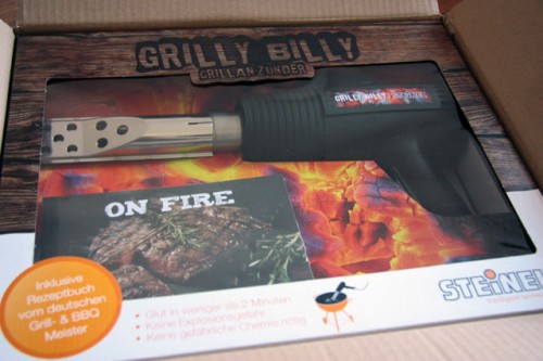 Ein Paket mit… GRILLY BILLY von Steinel